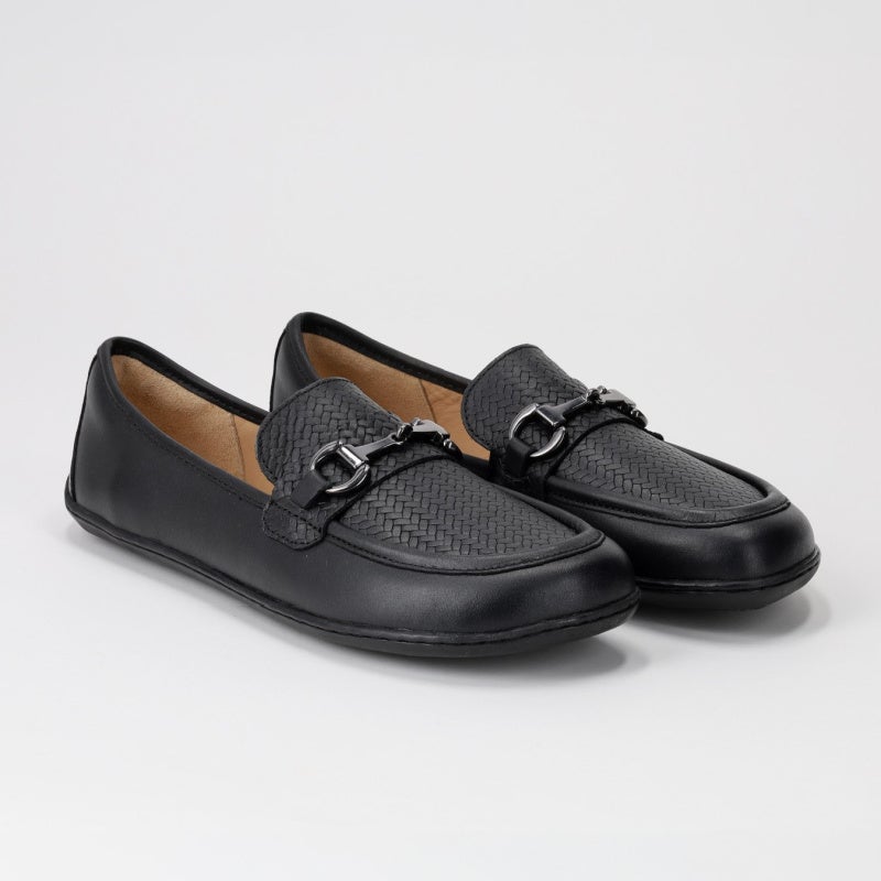 Be Lenka Divella Black & Gunmetal Barefoot Loafer (nahka ...
